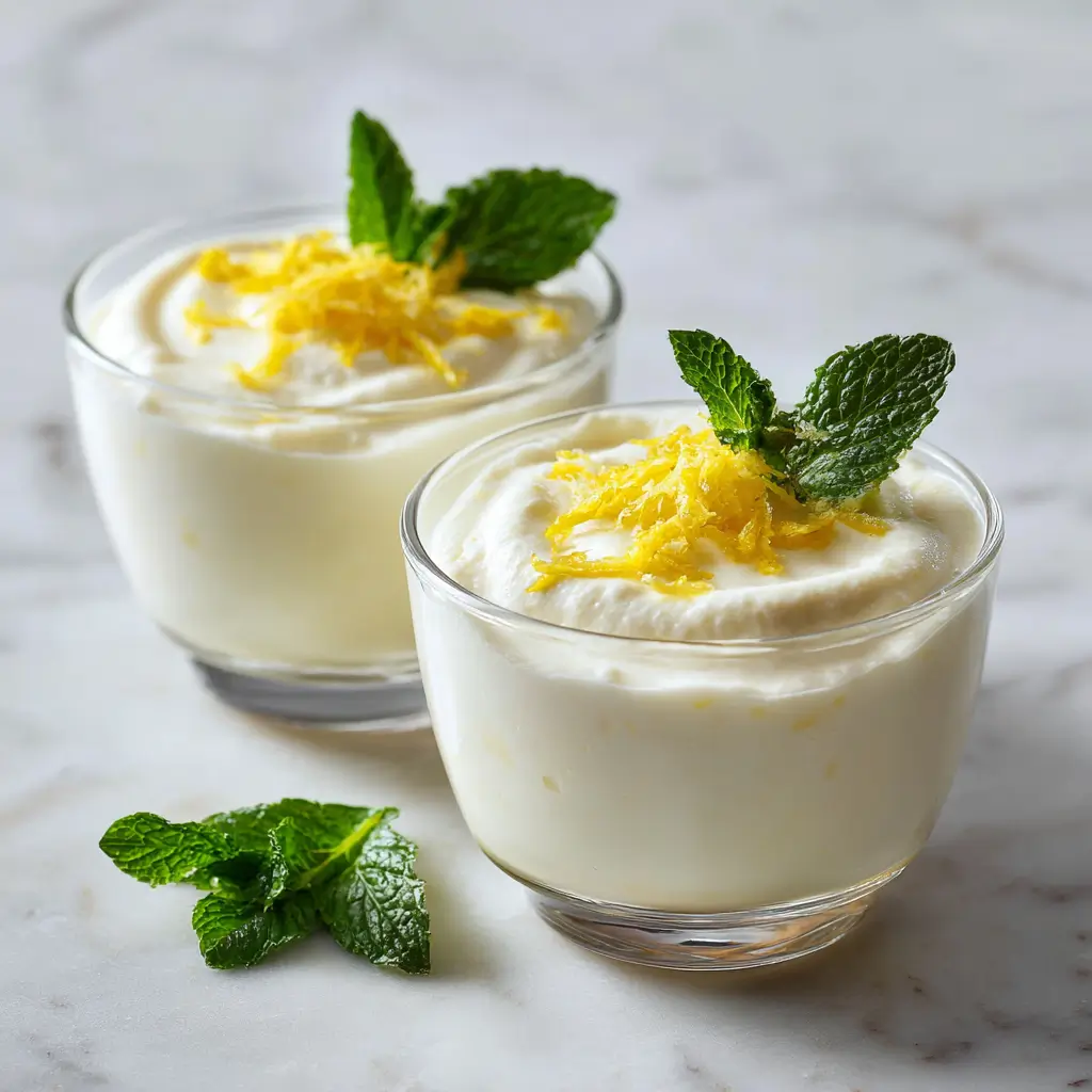 Mousse légère au citron, la douceur aérienne qui réveille les papilles
