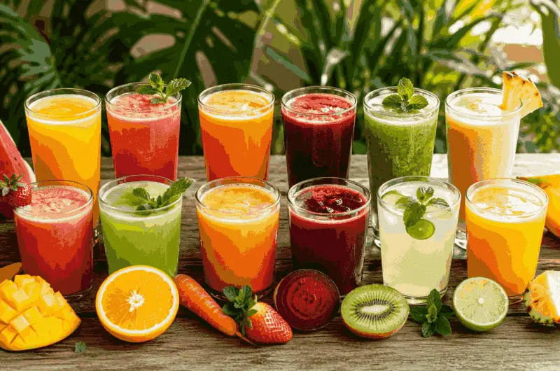 12 jus naturels maison : mes recettes colorées pour une fraîcheur ...