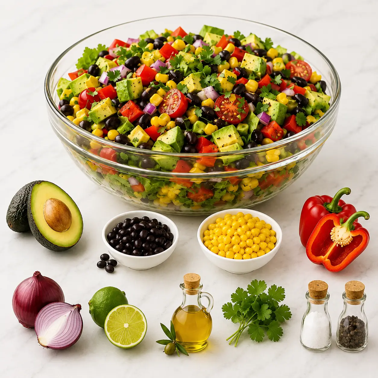 Salade Mexicaine Fraîche : la recette colorée et ensoleillée qui met ...